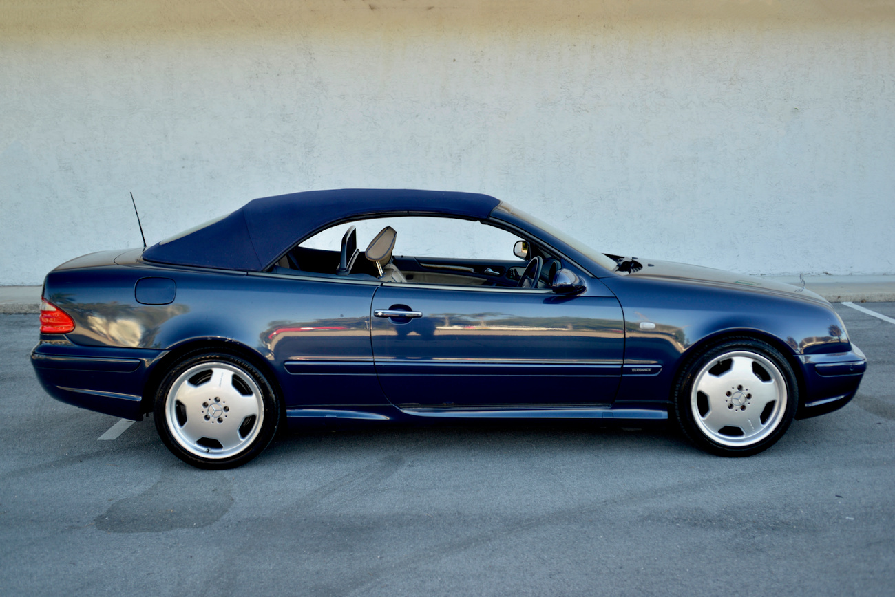 NO RESERVE: 1998 Mercedes-Benz CLK320 Cabriolet for Charity For Sale ...