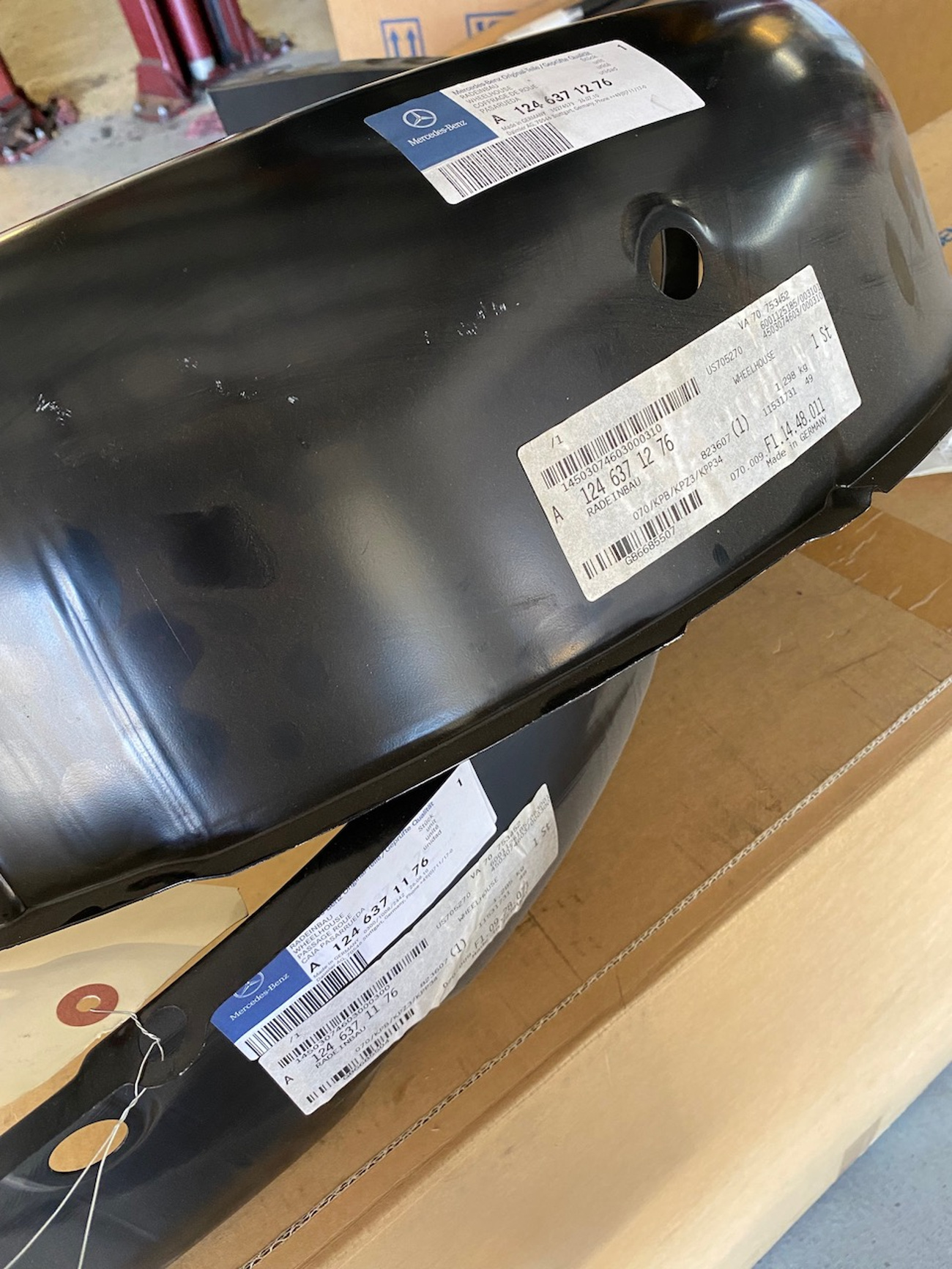 NOS, OEM Mercedes-Benz W124 E500/500E Fender & Body Parts Package For ...