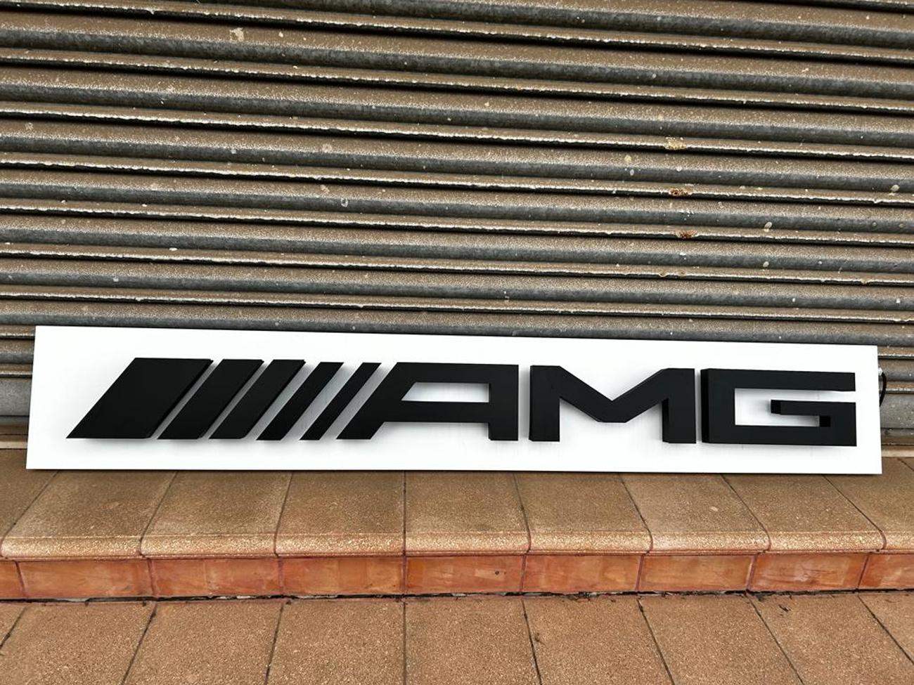 190cm x 30cm AMG Illuminated Dealer Sign For Sale | The MB Market