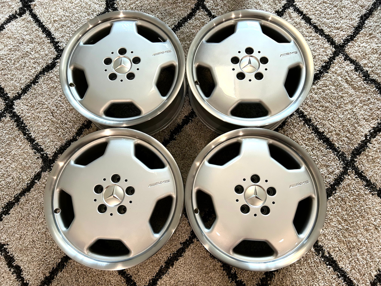 W124 17" AMG Aero II Monoblock Wheels For Sale | The MB Market