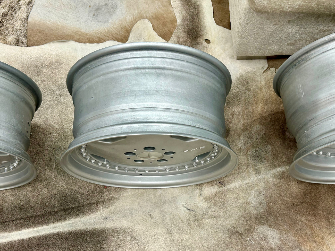 Staggered 3-piece 17" AMG Aero III Wheels by O.Z. Racing For Sale | The ...