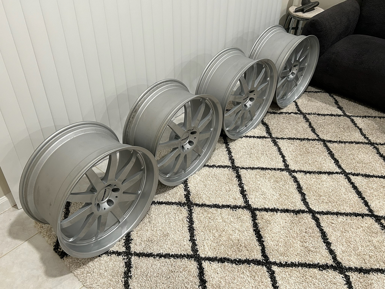 Staggered 20" RENNtech Monolite Forged Wheels For Sale | The MB Market