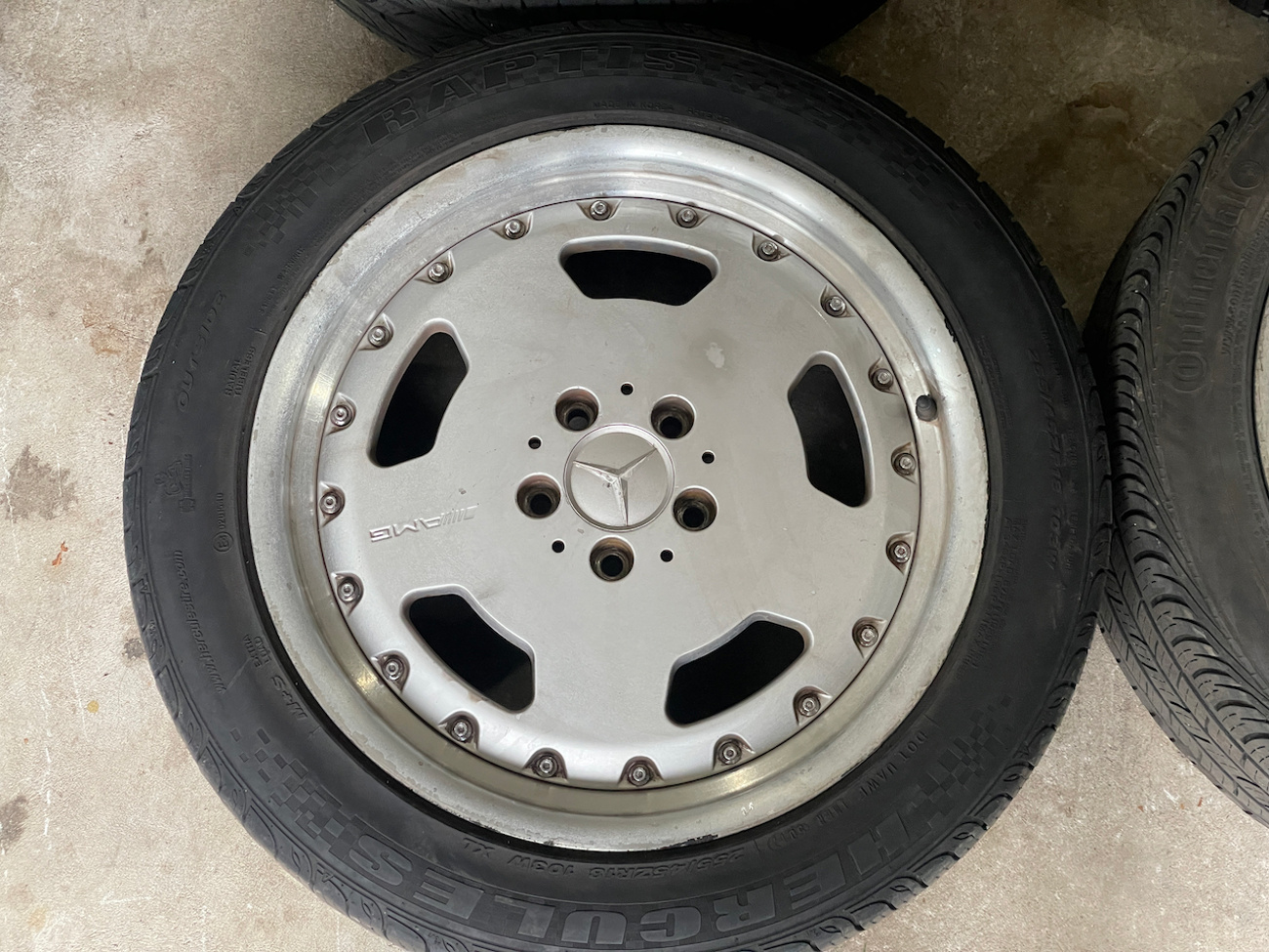 NO RESERVE: 18" Mercedes AMG Aero II Wheels & Tires For Sale | The MB ...