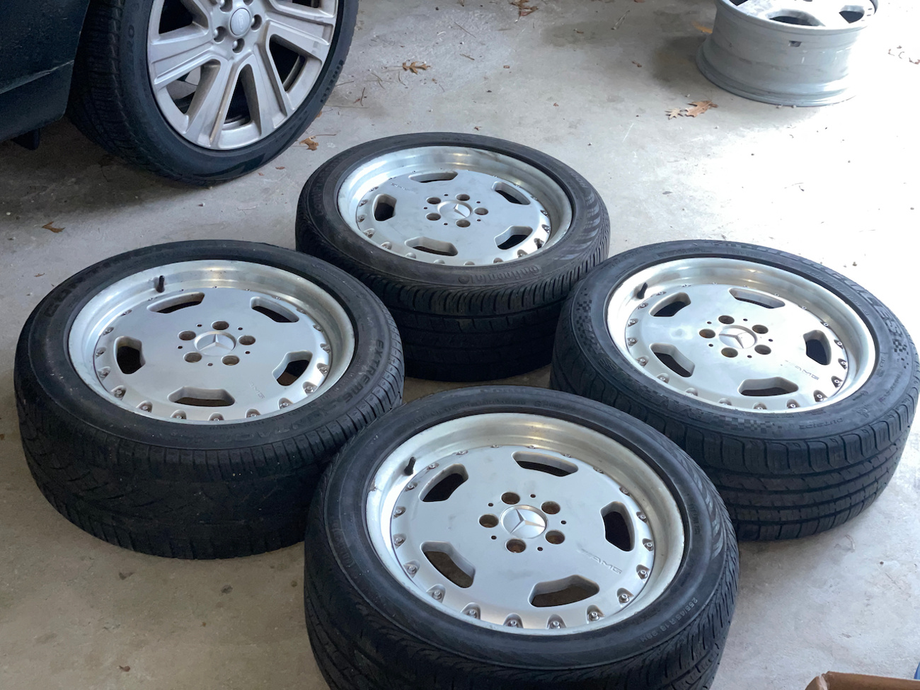 NO RESERVE: 18" Mercedes AMG Aero II Wheels & Tires For Sale | The MB ...