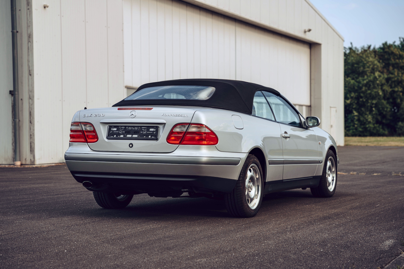 55-Original Mile 1998 Mercedes-Benz CLK230 Kompressor Cabriolet 5-Speed ...
