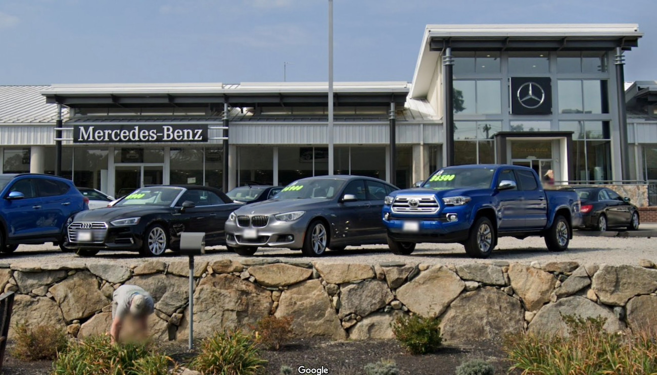 Original Mercedes-Benz Dealership Sign & Silver Star Logo Sign For Sale ...
