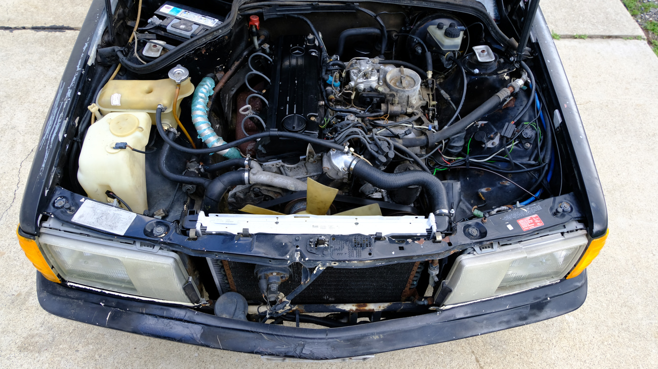 1985 Mercedes-Benz 190E AMG Widebody Project For Sale | The MB Market