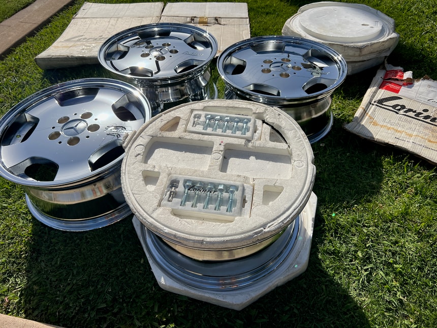 16" Lorinser RS New Old Stock Wheels For Sale | The MB Market