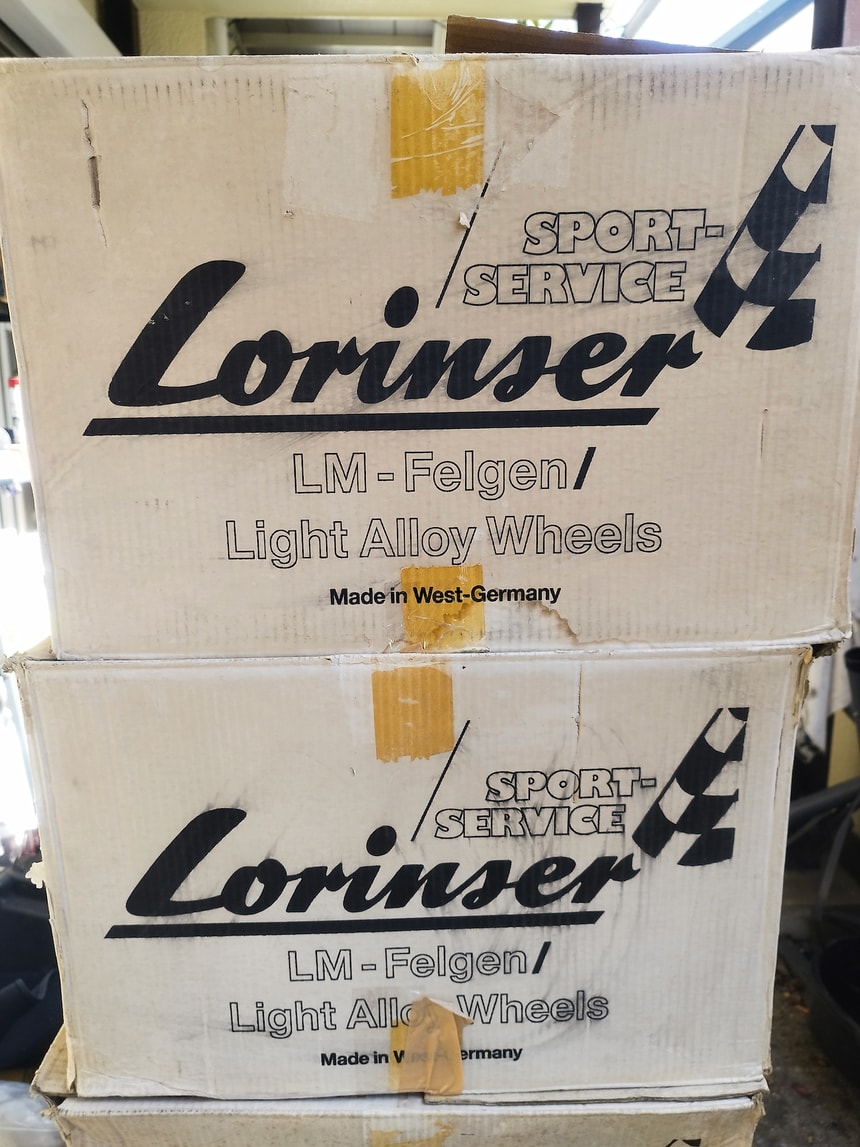 17" Lorinser RS90 New Old Stock Wheels For Sale | The MB Market