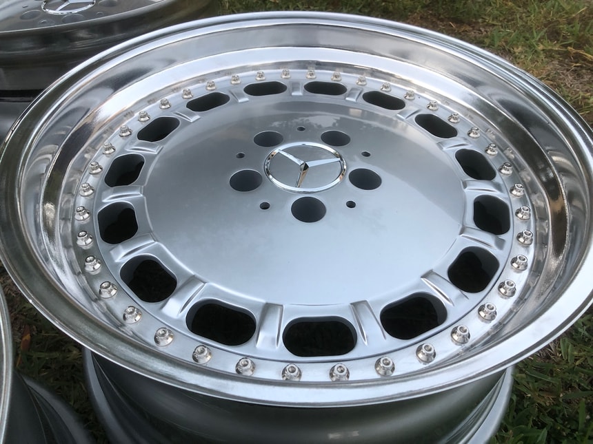 Custom 18" Gullideckel 3-Piece Wheels For Sale | The MB Market