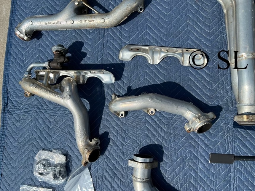 Authentic AMG / Mercedes-Benz M117 Exhaust For Sale | The MB Market