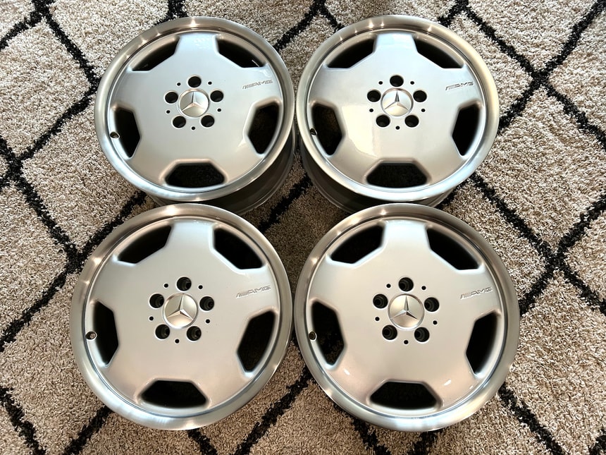 W124 17" AMG Aero II Monoblock Wheels For Sale | The MB Market