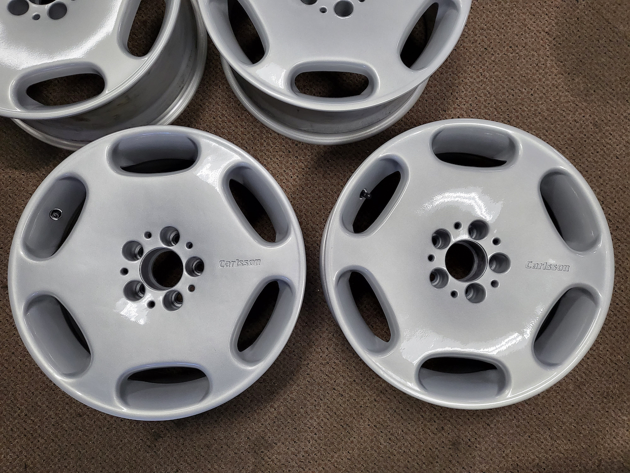 NO RESERVE: 18" Carlsson 1/6 Wheels For Sale | The MB Market