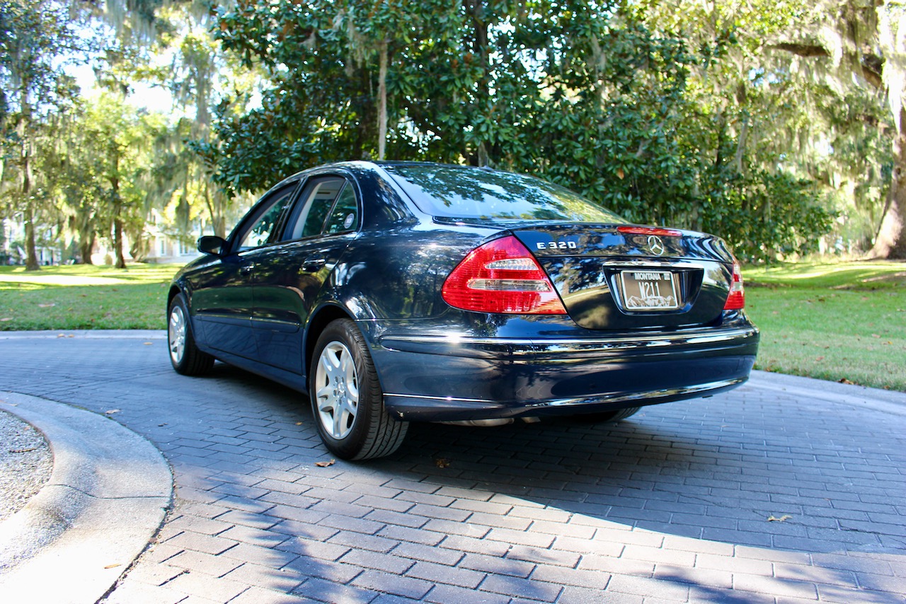 NO RESERVE: Blue over Blue 2003 Mercedes-Benz E320 w/35k Miles For Sale ...