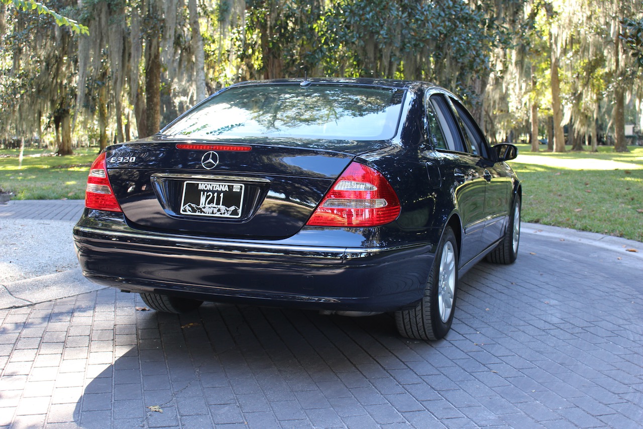 NO RESERVE: Blue over Blue 2003 Mercedes-Benz E320 w/35k Miles For Sale ...
