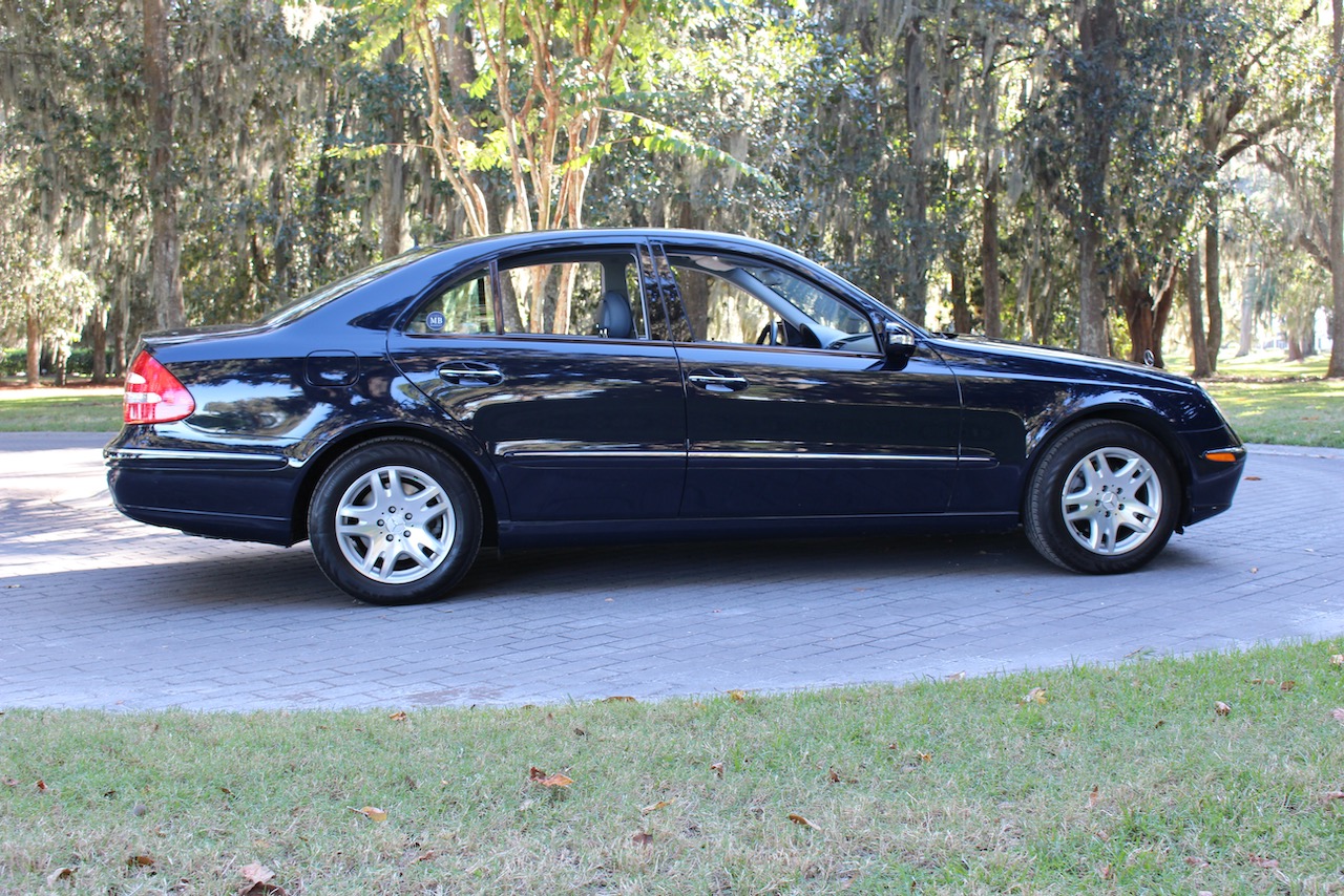NO RESERVE: Blue over Blue 2003 Mercedes-Benz E320 w/35k Miles For Sale ...