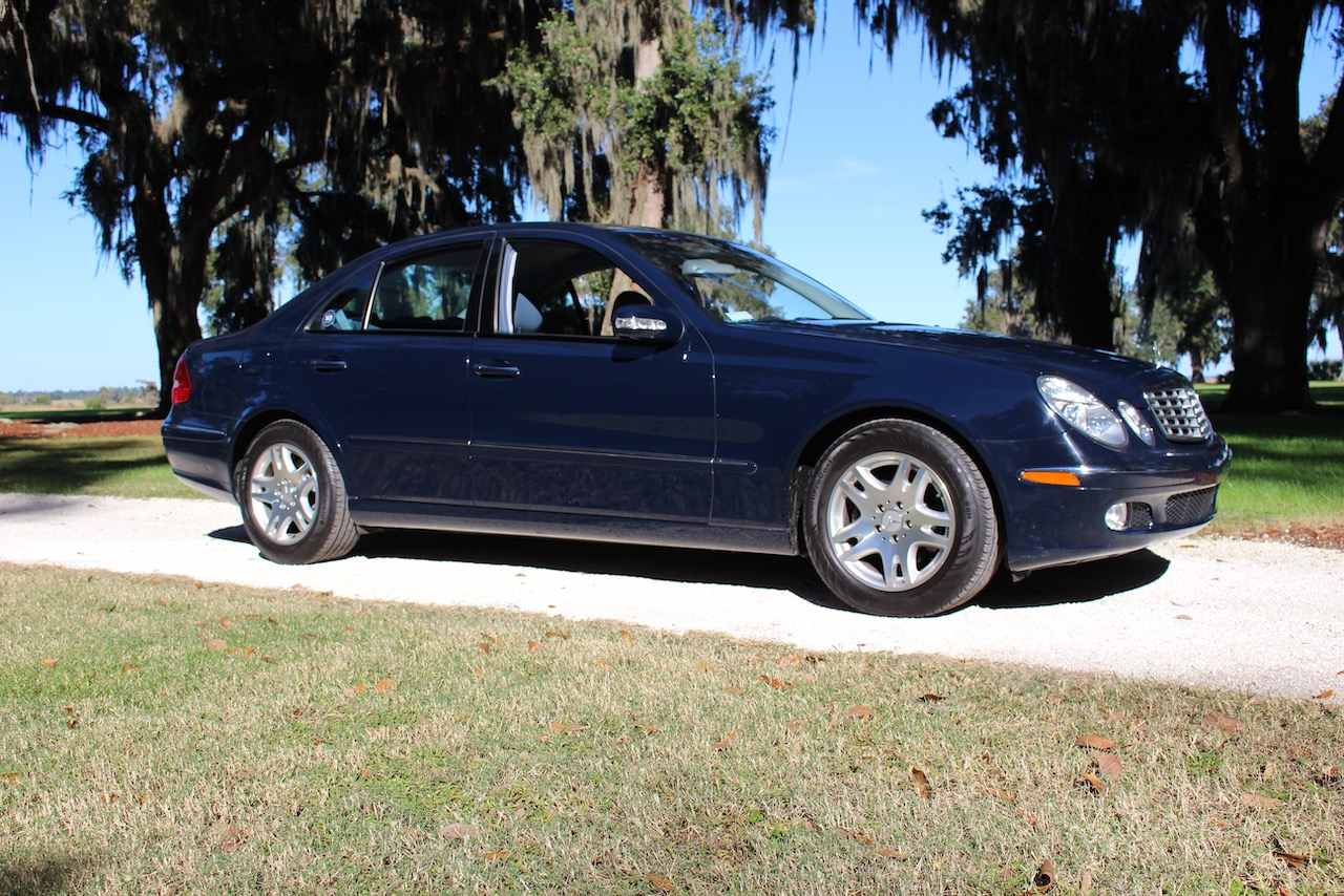 NO RESERVE: Blue over Blue 2003 Mercedes-Benz E320 w/35k Miles For Sale ...