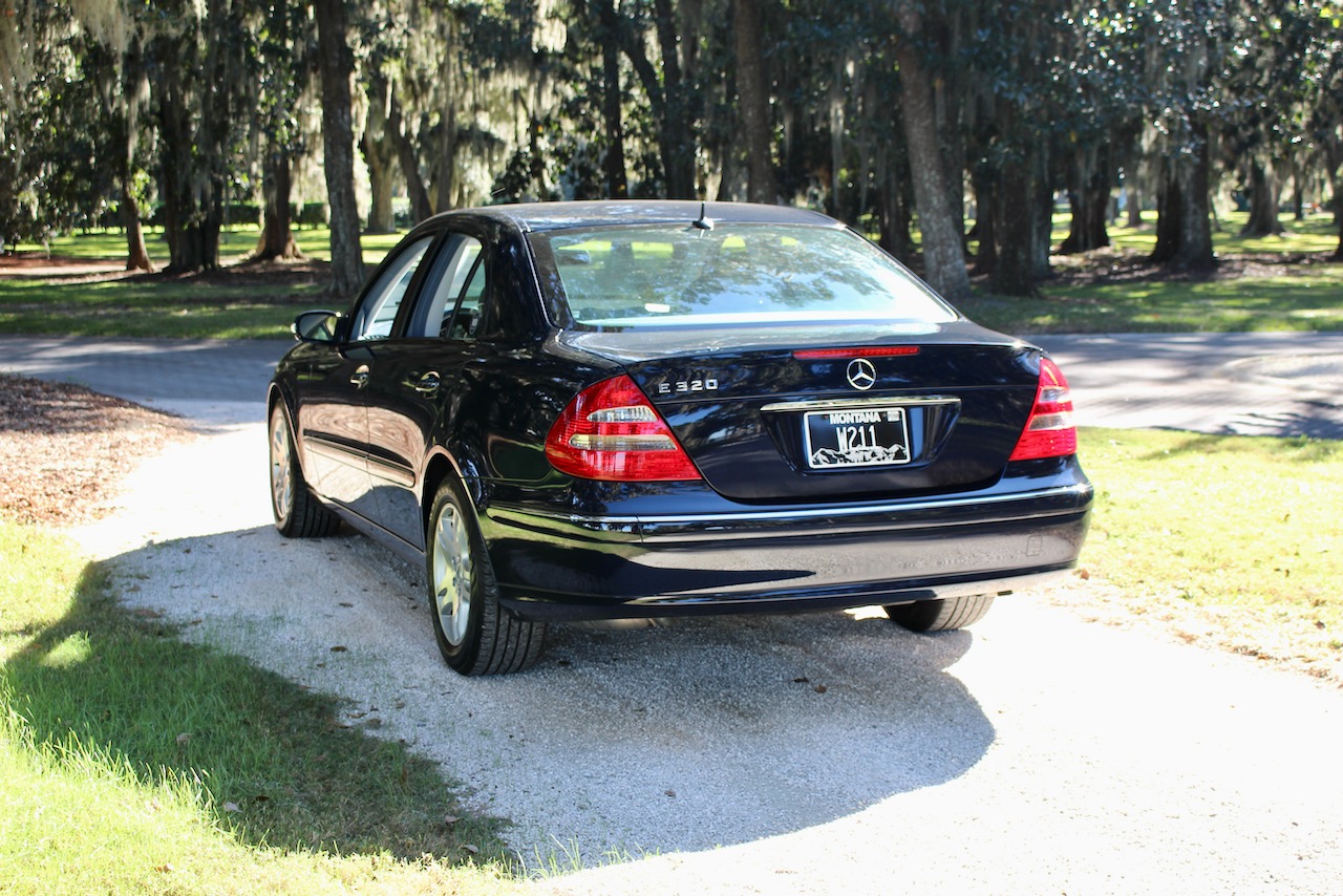 NO RESERVE: Blue over Blue 2003 Mercedes-Benz E320 w/35k Miles For Sale ...