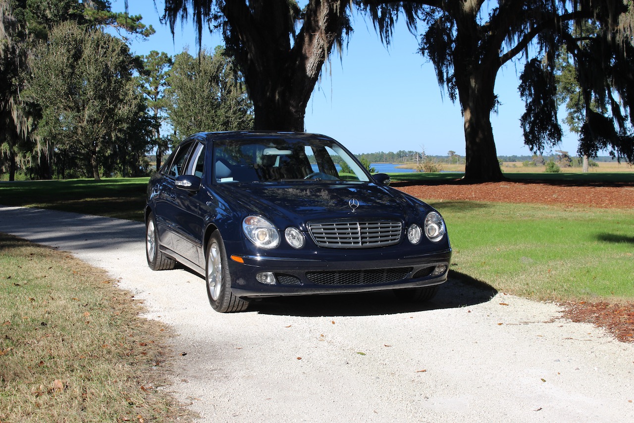 NO RESERVE: Blue over Blue 2003 Mercedes-Benz E320 w/35k Miles For Sale ...