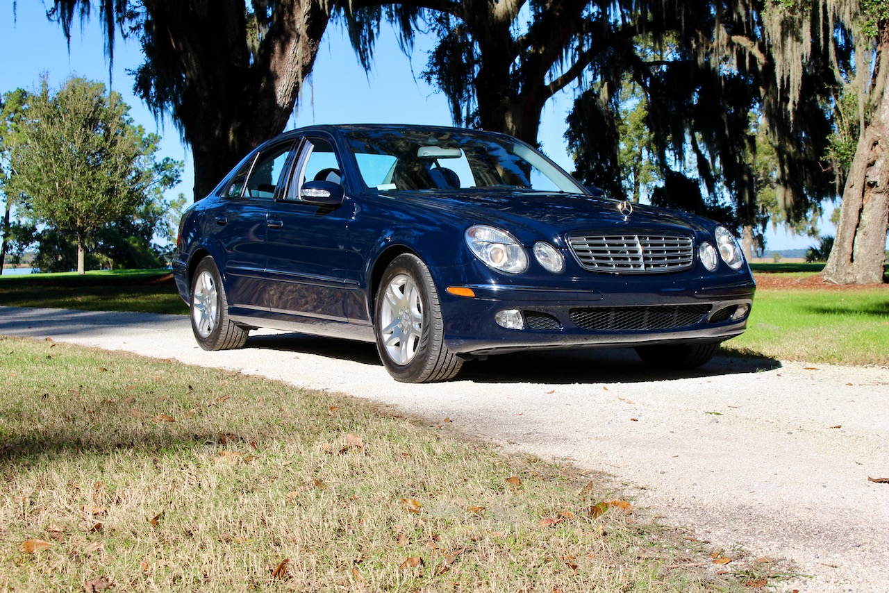 NO RESERVE: Blue over Blue 2003 Mercedes-Benz E320 w/35k Miles For Sale ...