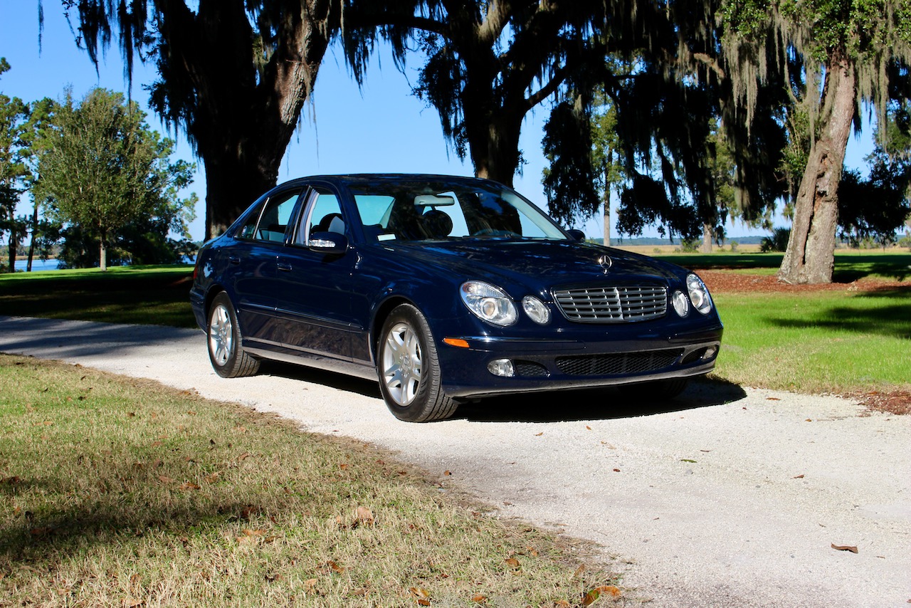 NO RESERVE: Blue over Blue 2003 Mercedes-Benz E320 w/35k Miles For Sale ...