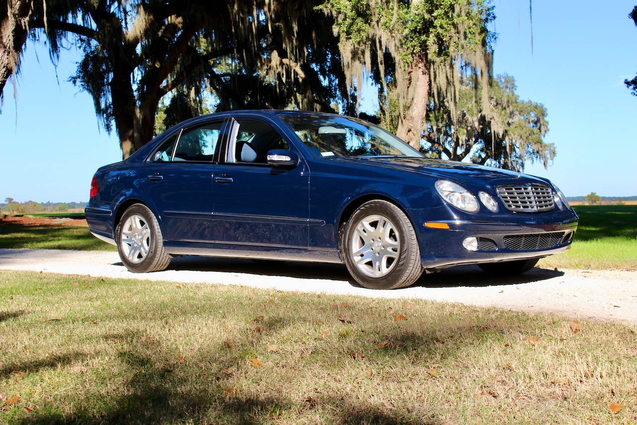 NO RESERVE: Blue over Blue 2003 Mercedes-Benz E320 w/35k Miles For Sale ...