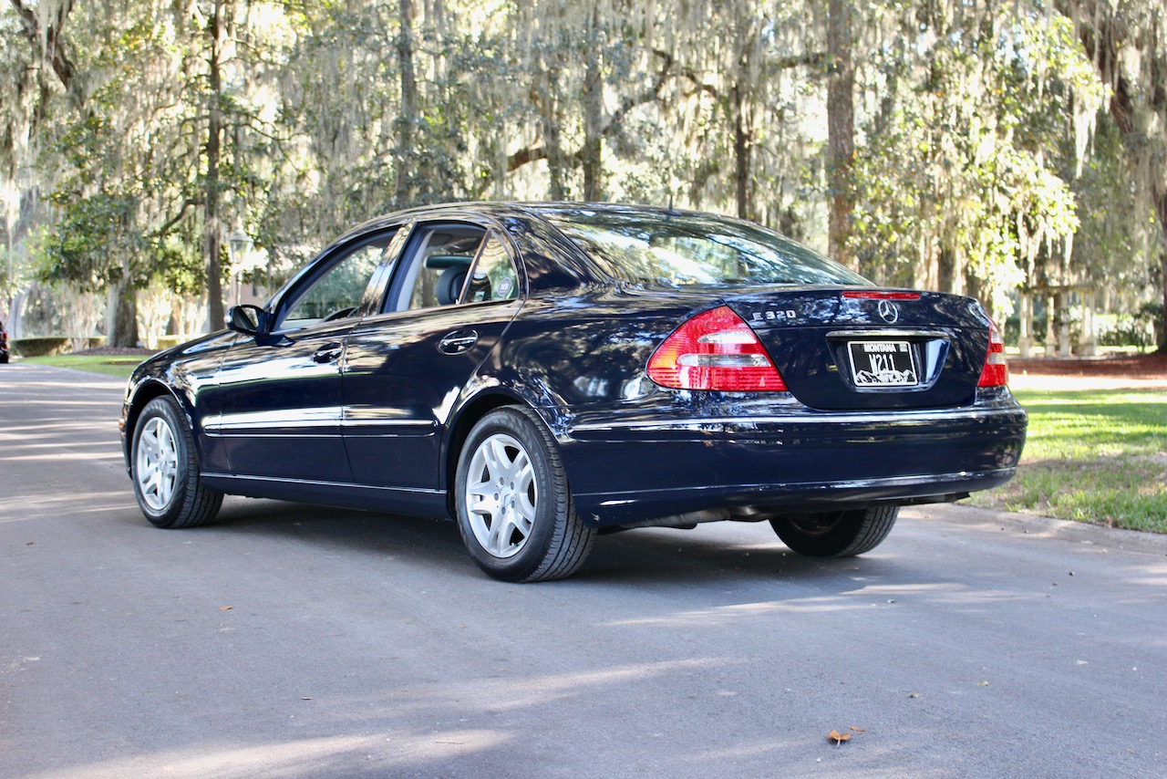 NO RESERVE: Blue over Blue 2003 Mercedes-Benz E320 w/35k Miles For Sale ...