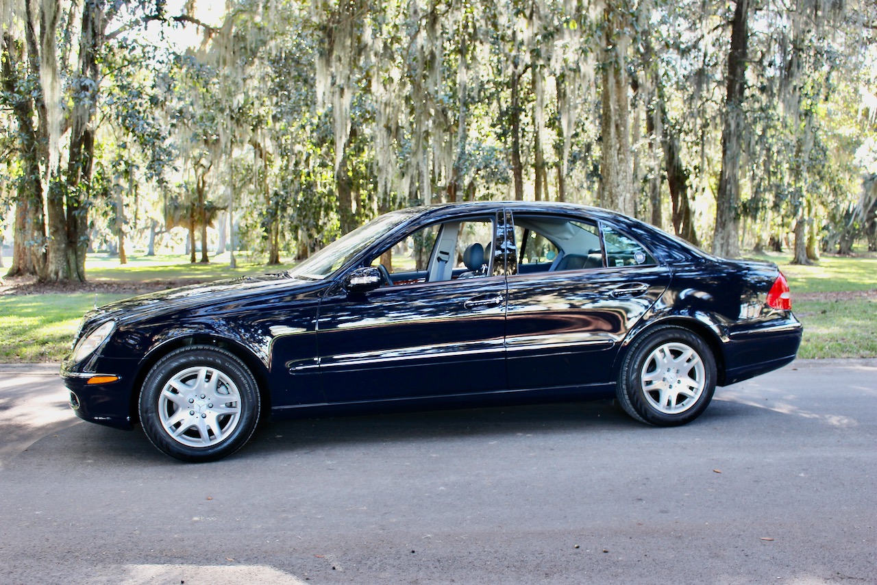 NO RESERVE: Blue over Blue 2003 Mercedes-Benz E320 w/35k Miles For Sale ...