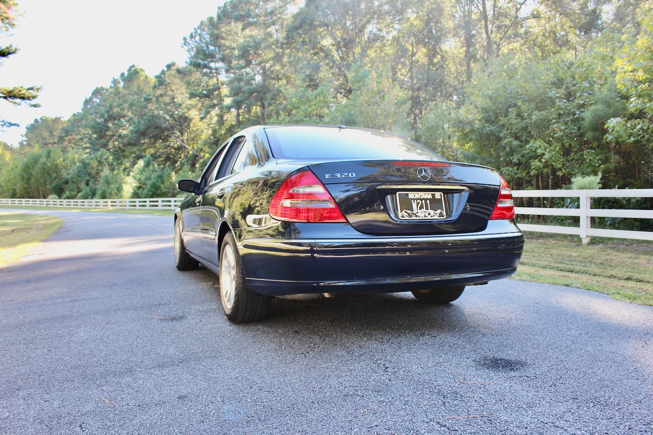 NO RESERVE: Blue over Blue 2003 Mercedes-Benz E320 w/35k Miles For Sale ...