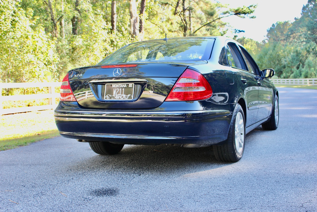 NO RESERVE: Blue over Blue 2003 Mercedes-Benz E320 w/35k Miles For Sale ...
