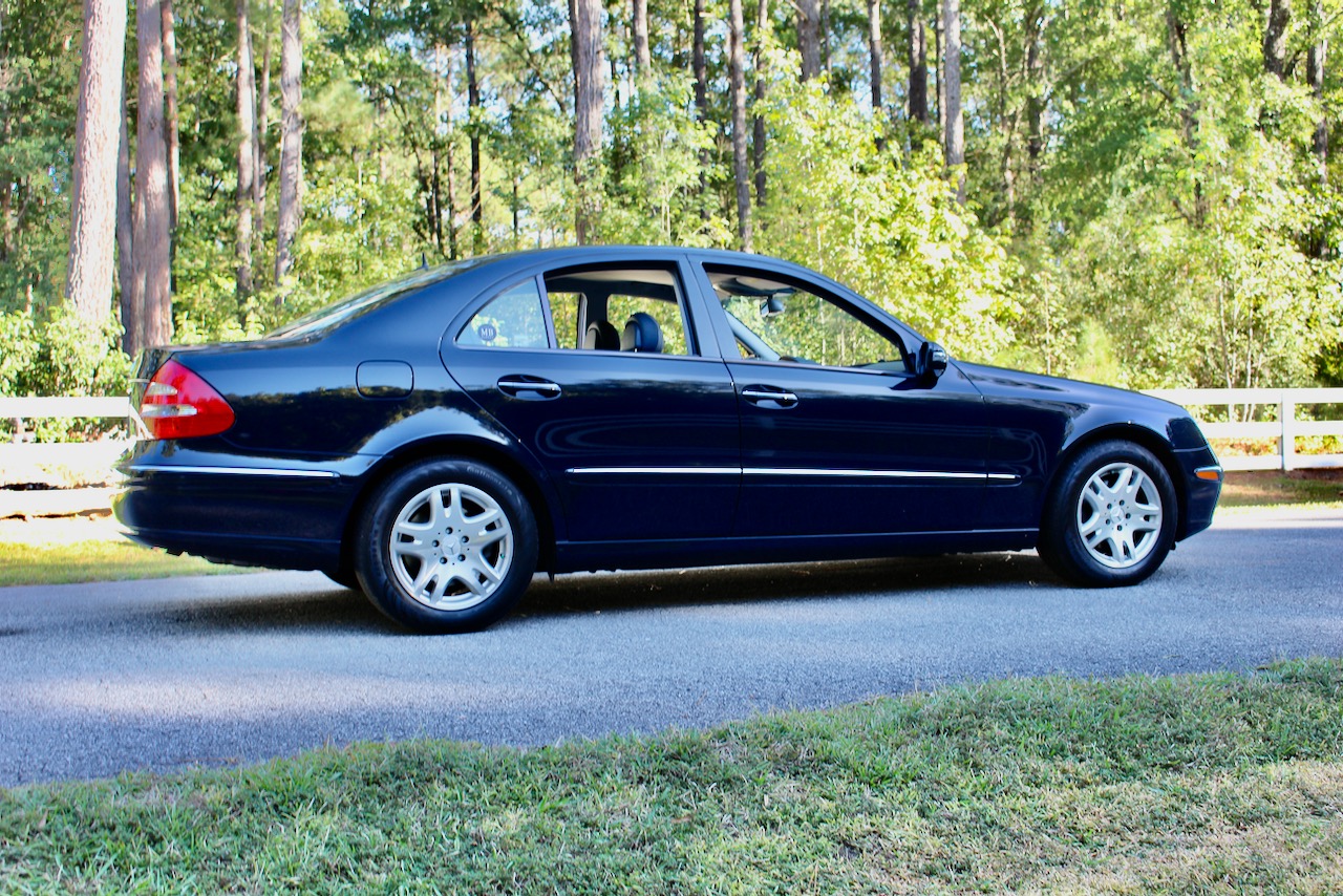 NO RESERVE: Blue over Blue 2003 Mercedes-Benz E320 w/35k Miles For Sale ...