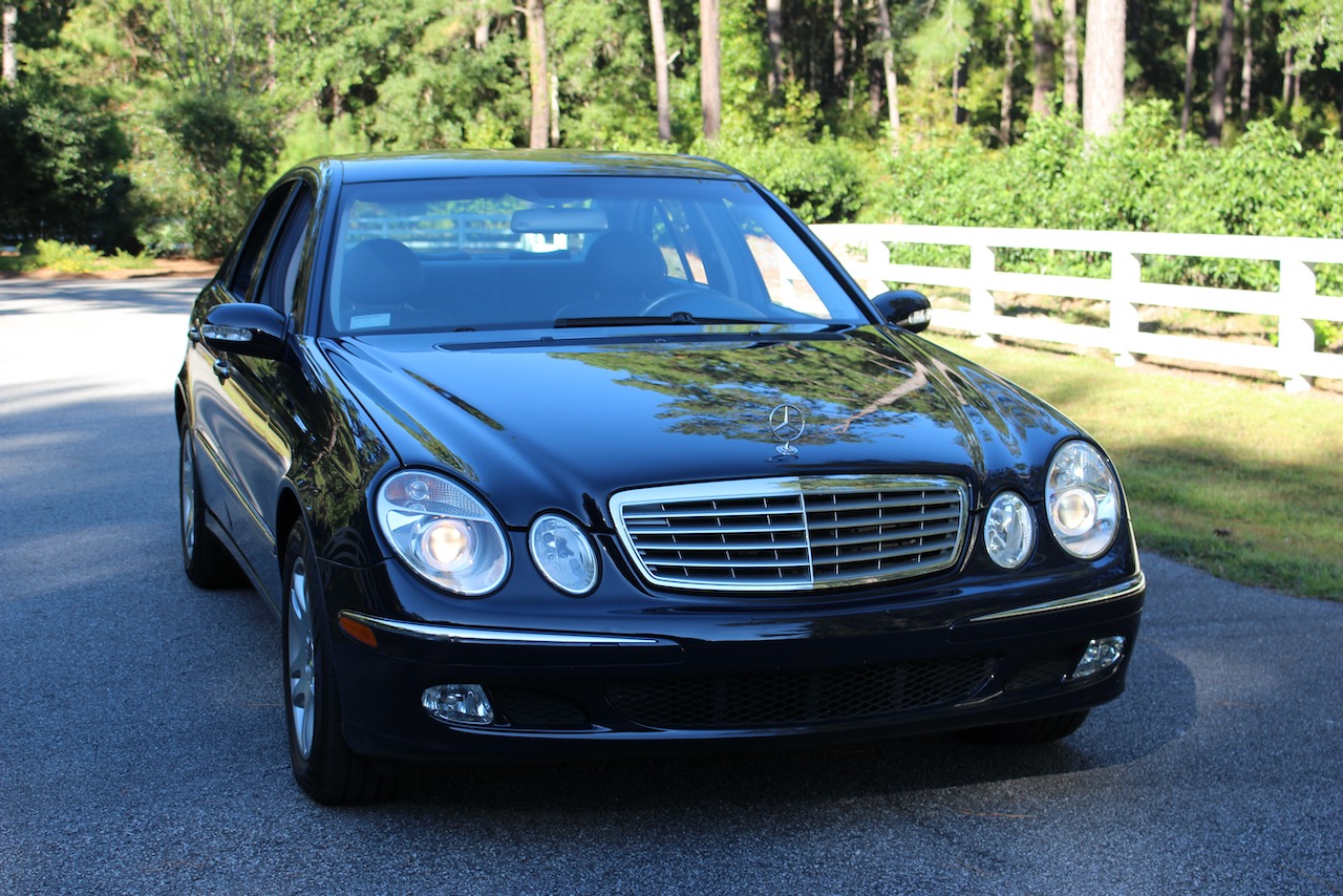 NO RESERVE: Blue over Blue 2003 Mercedes-Benz E320 w/35k Miles For Sale ...