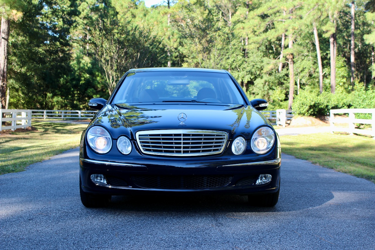NO RESERVE: Blue over Blue 2003 Mercedes-Benz E320 w/35k Miles For Sale ...
