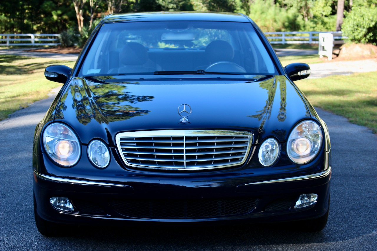 NO RESERVE: Blue over Blue 2003 Mercedes-Benz E320 w/35k Miles For Sale ...