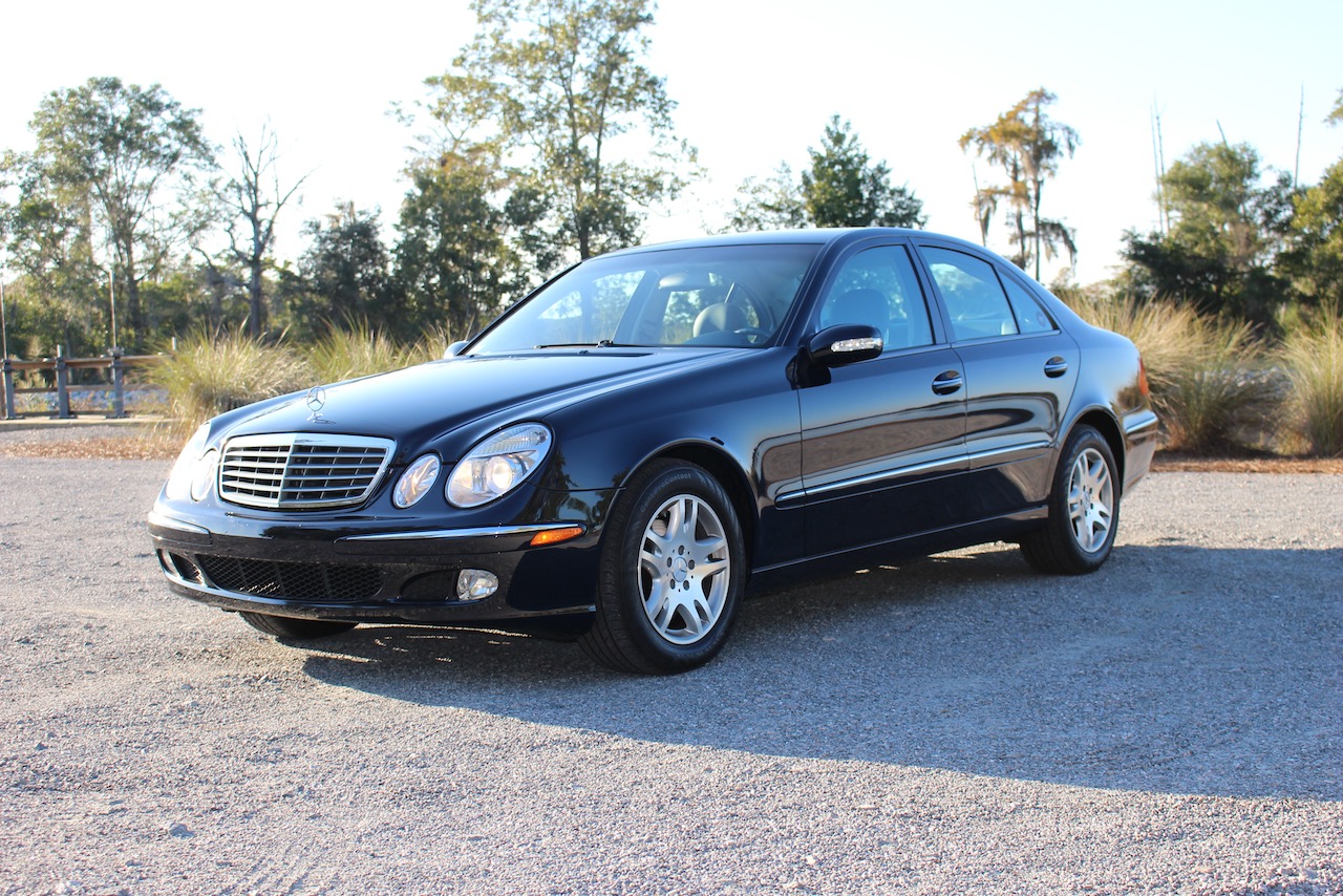 NO RESERVE: Blue over Blue 2003 Mercedes-Benz E320 w/35k Miles For Sale ...