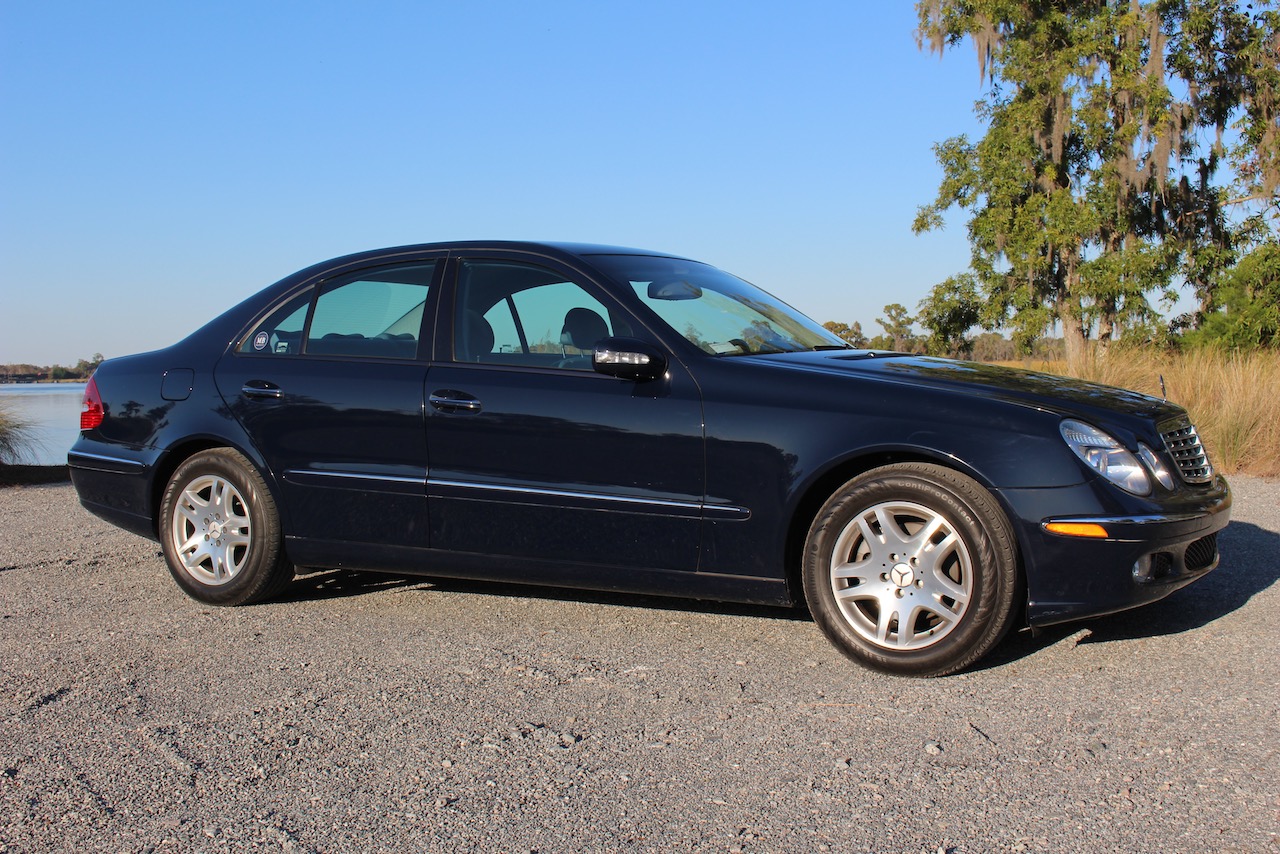 NO RESERVE: Blue over Blue 2003 Mercedes-Benz E320 w/35k Miles For Sale ...
