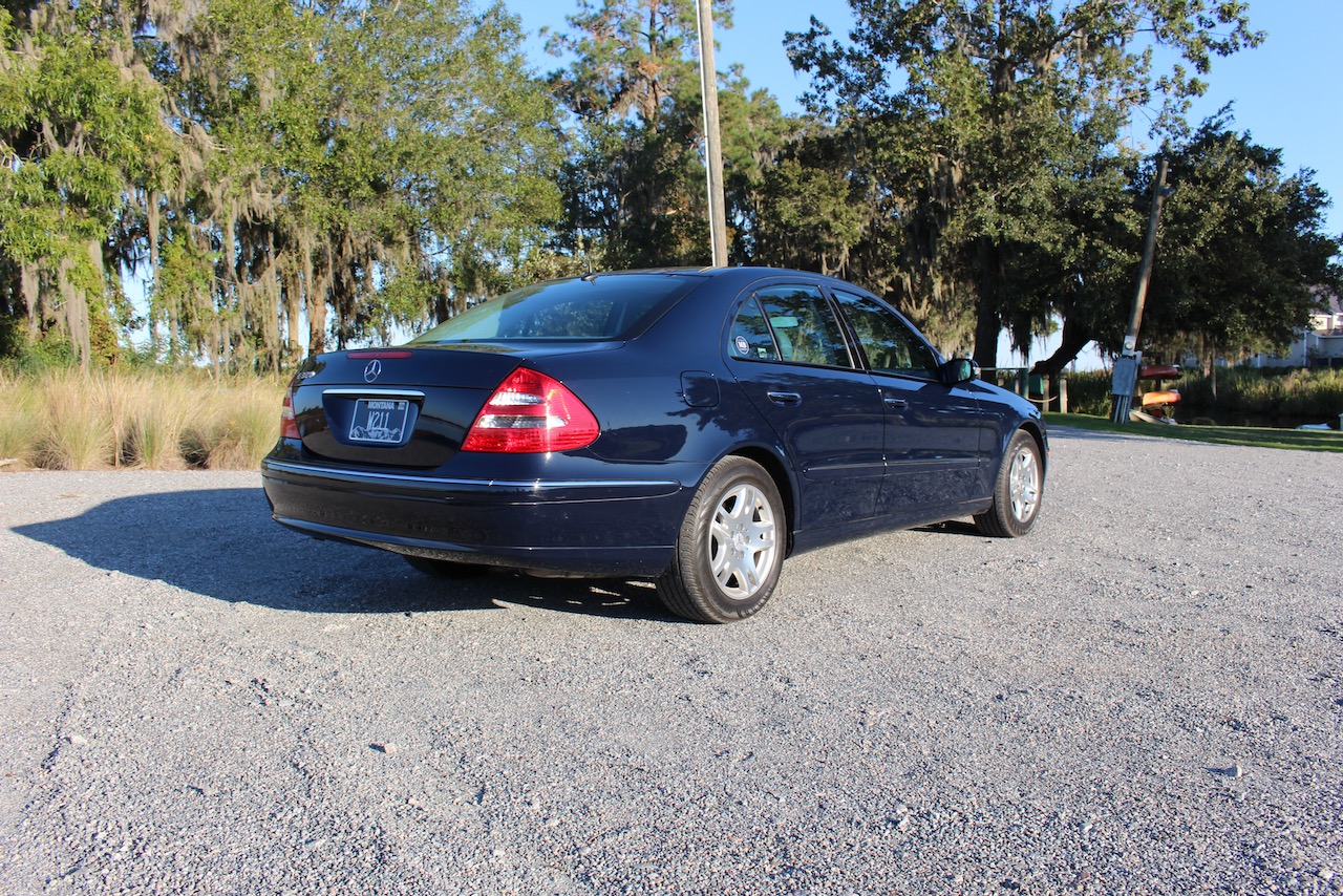 NO RESERVE: Blue over Blue 2003 Mercedes-Benz E320 w/35k Miles For Sale ...