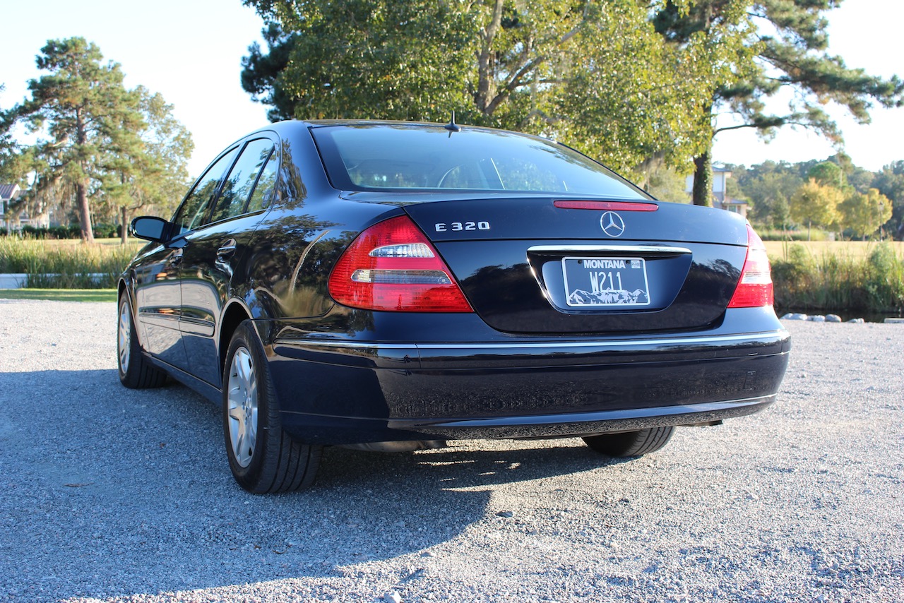 NO RESERVE: Blue over Blue 2003 Mercedes-Benz E320 w/35k Miles For Sale ...