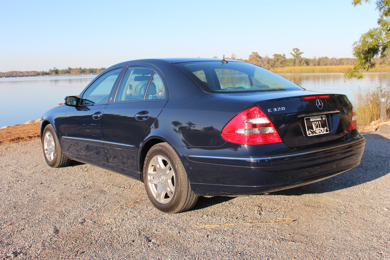 NO RESERVE: Blue over Blue 2003 Mercedes-Benz E320 w/35k Miles For Sale ...