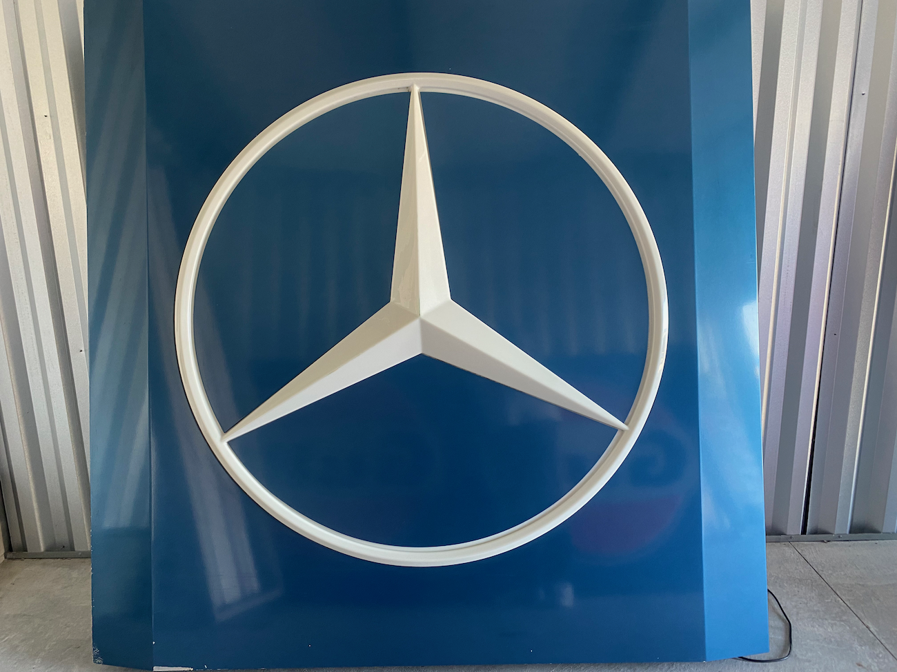 79" X 79" Illuminated Mercedes-Benz Logo Dealer Sign For Sale | The MB ...