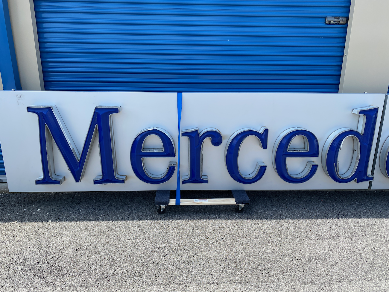 Original Mercedes-Benz Dealership Sign (20' X 32.5") For Sale | The MB ...