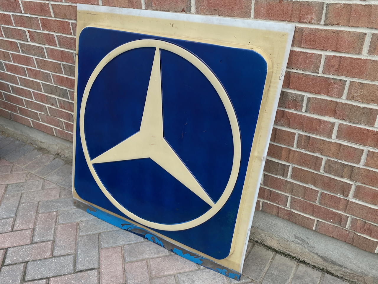 Vintage Mercedes-Benz Sign For Sale | The MB Market