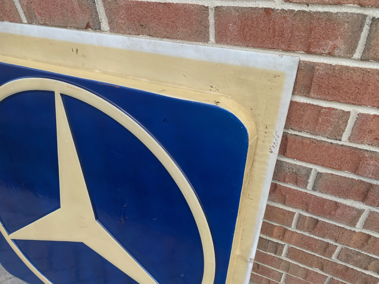 Vintage Mercedes-Benz Sign For Sale | The MB Market