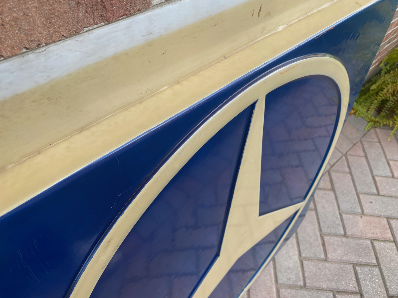 Vintage Mercedes-Benz Sign For Sale | The MB Market