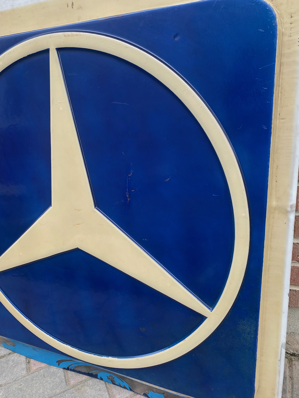 Vintage Mercedes-Benz Sign For Sale | The MB Market