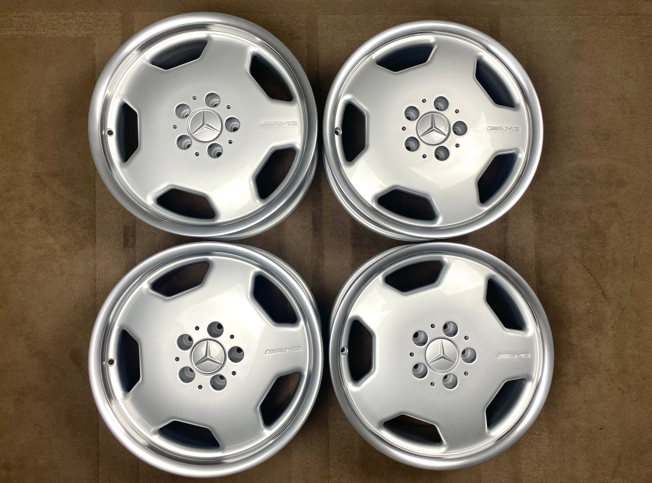 Staggered 17" AMG Aero II Monoblock Wheels For Sale | The MB Market