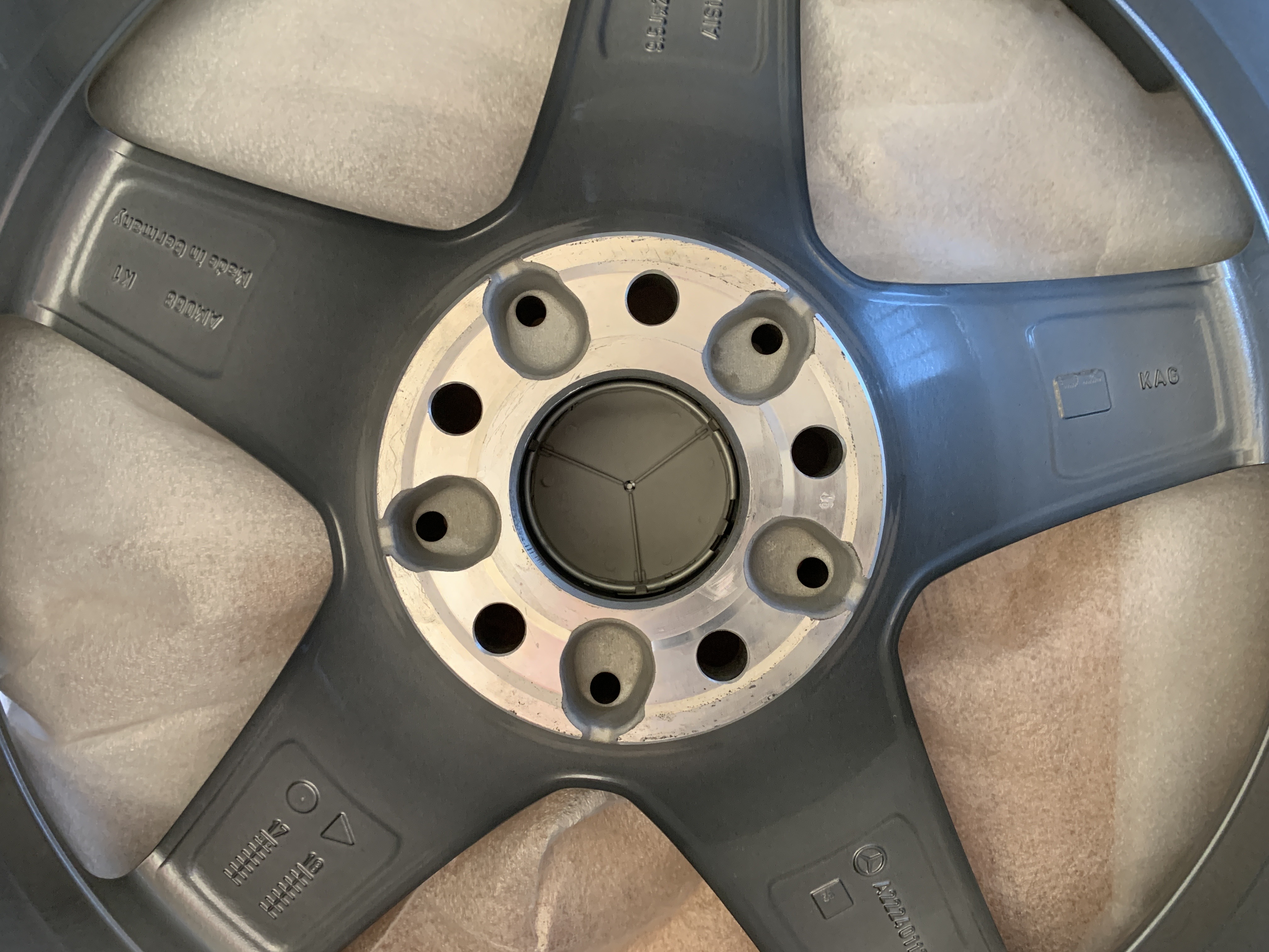 No Reserve: New-In-Box Set of 20" Mercedes-Benz AMG S63 Wheels For Sale ...