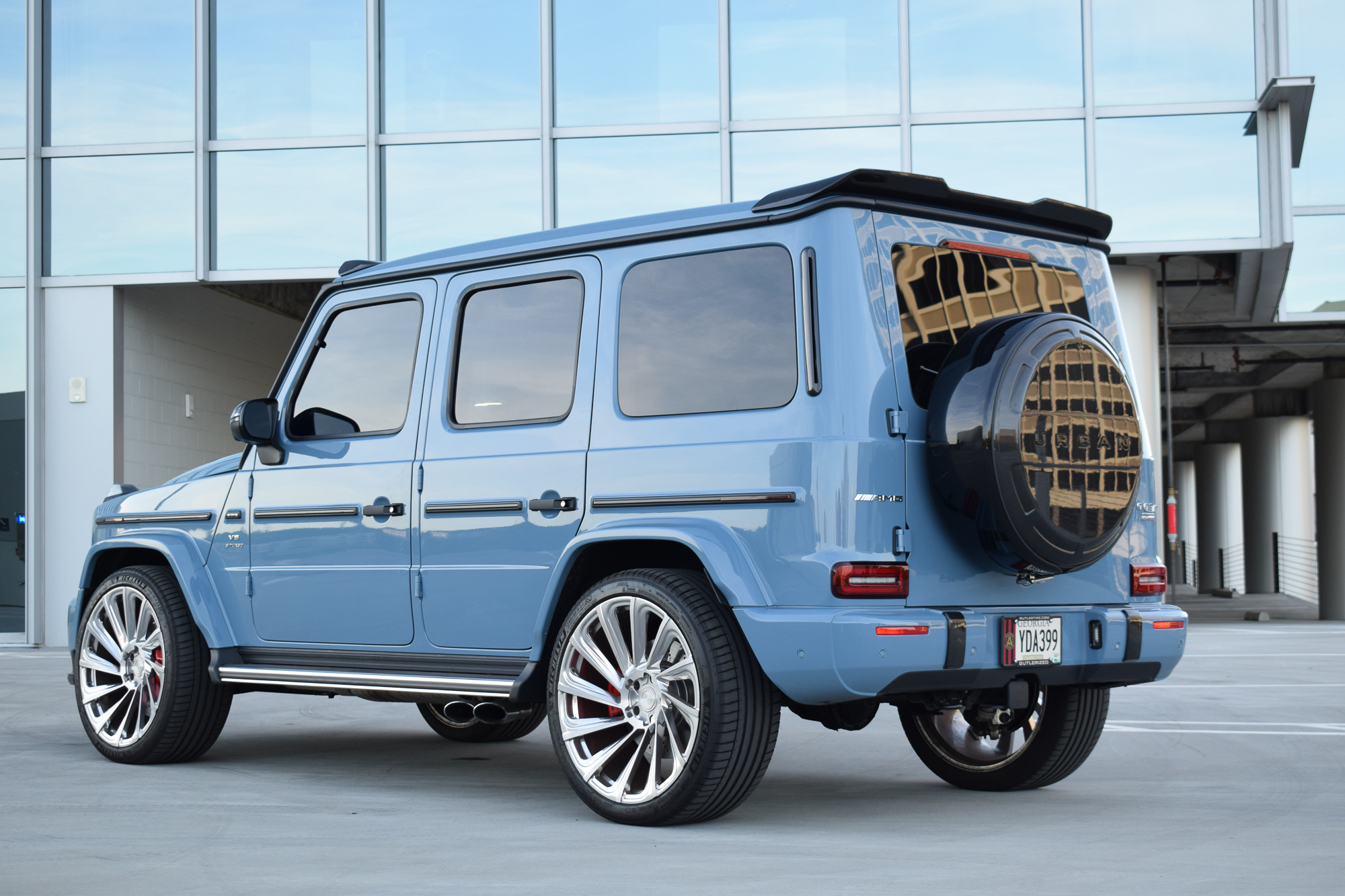 5k-Mile 2021 Mercedes-AMG G63 RENNtech For Sale | The MB Market