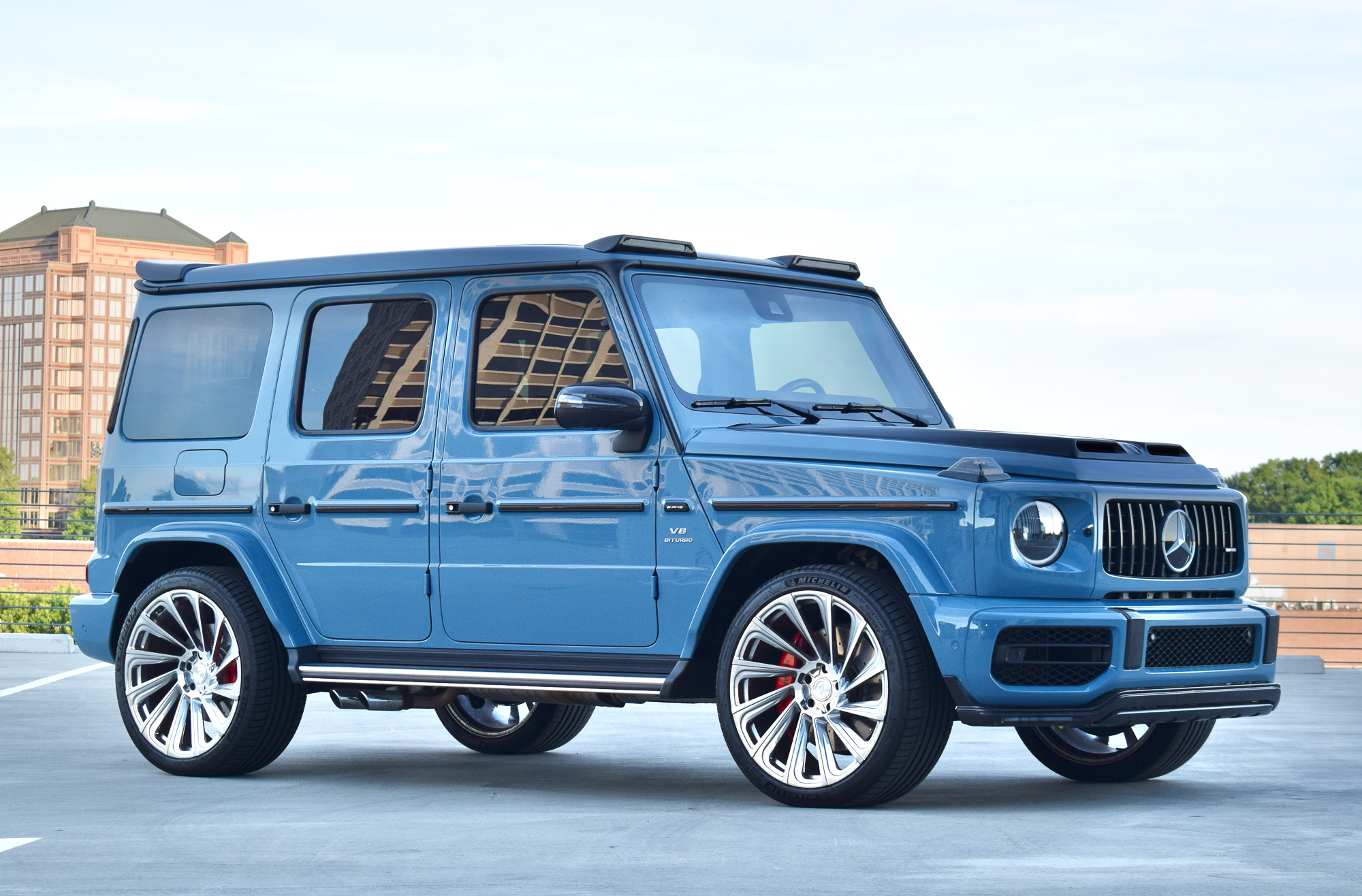 5k-Mile 2021 Mercedes-AMG G63 RENNtech For Sale | The MB Market