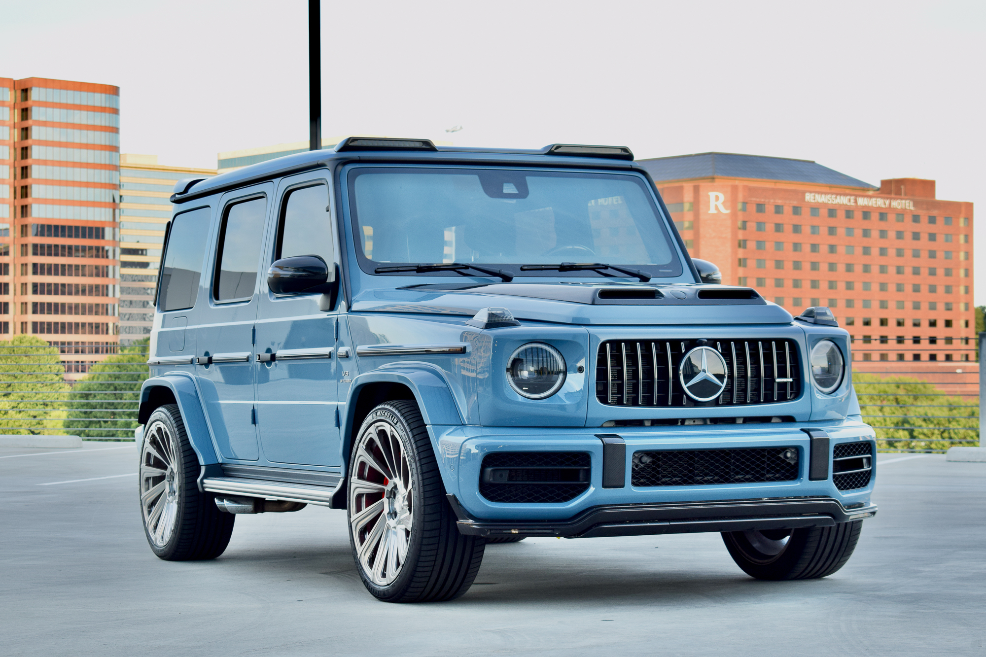 5k-Mile 2021 Mercedes-AMG G63 RENNtech For Sale | The MB Market
